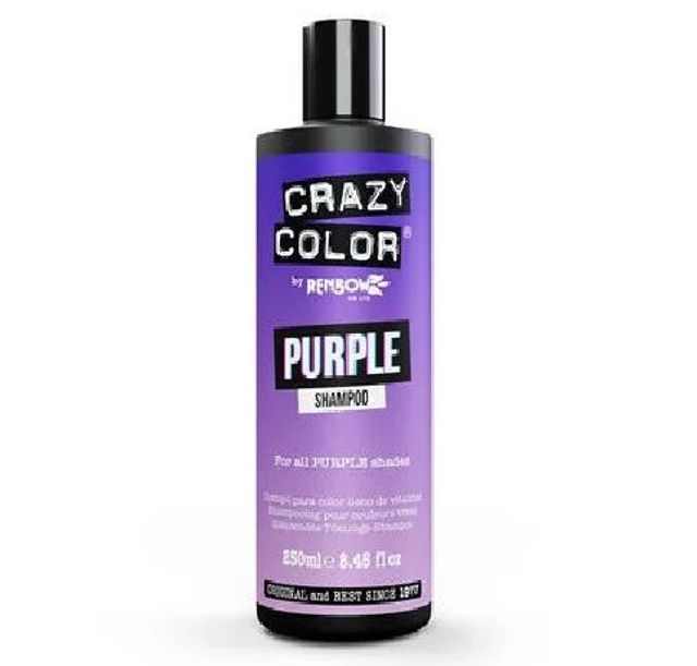 Crazy Color Rainbow Purple Shampoo 250ml | Cosmetize UK