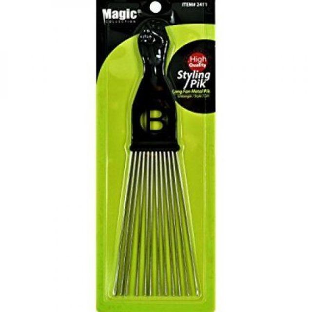 Magic Collection Styling Long Metal Fan Pik - 2411 | Cosmetize UK