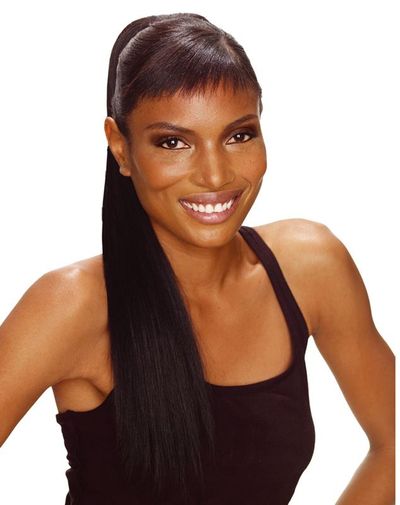 Sleek Slick Human Hair Ez Pony - Jet Black | Cosmetize UK