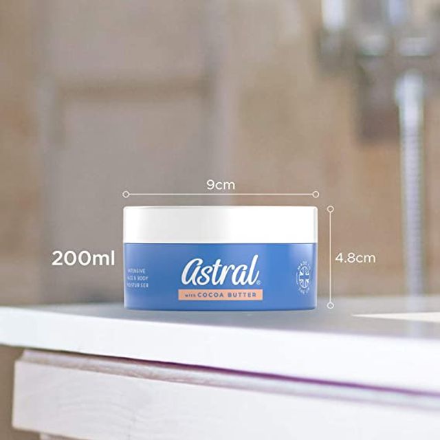 Astral Intensive Moisturiser With Cocoa Butter 200ml | Cosmetize UK
