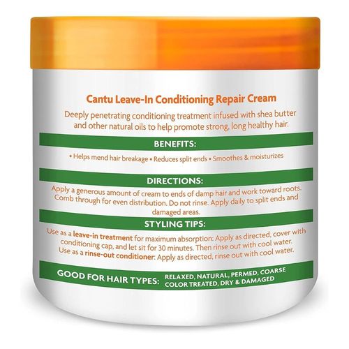 Cantu Shea Butter Leave-in Conditioning Repair Cream 453g | Cosmetize UK
