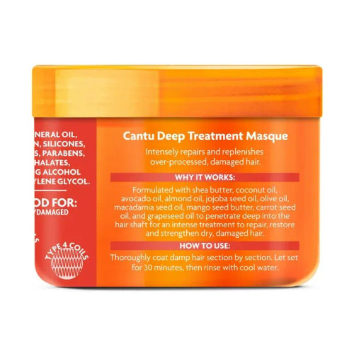 Cantu Shea Butter for Natural Hair Deep Treatment Masque 340g ...