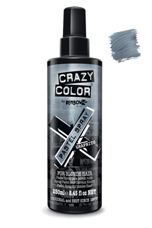 Buy Crazy Color Pastel Spray - Graphite online | Cosmetize UK