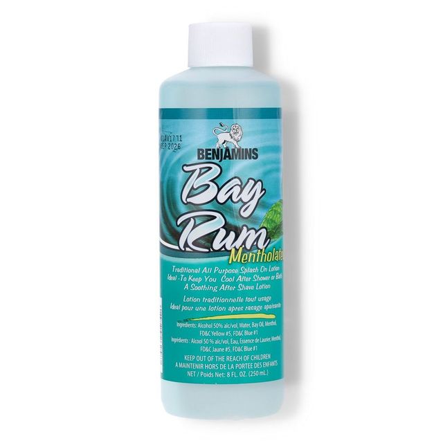 Benjamins Bay Rum Mentholated 250ml | Cosmetize UK