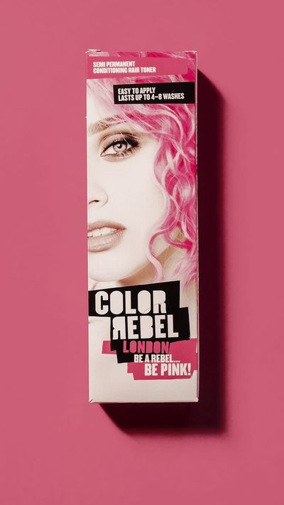 Color Rebel Semi Permanent Conditioning Hair Toner - Be Pink | Cosmetize UK