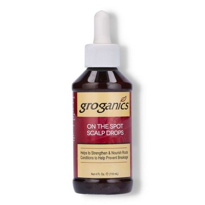 Groganics On The Spot Itch Relief Scalp Medicine Drops 4oz | Cosmetize UK