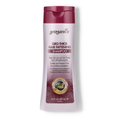 Groganics Growthick Hair Fattening Shampoo 8oz | Cosmetize UK