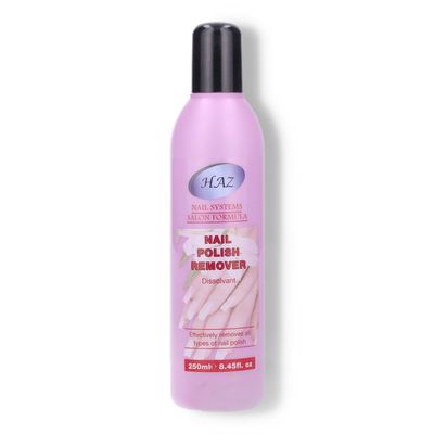 Haz Pure Acetone Nail Polish Remover 250ml | Cosmetize UK