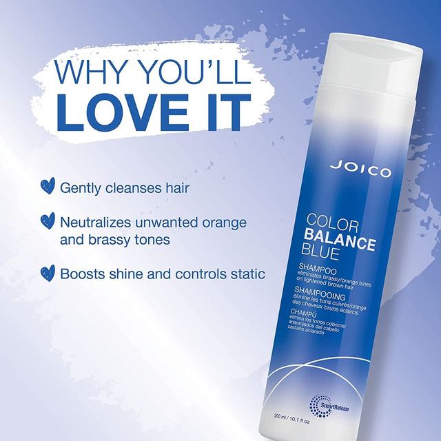 Joico Color Balance Blue Shampoo 300ml | Cosmetize UK