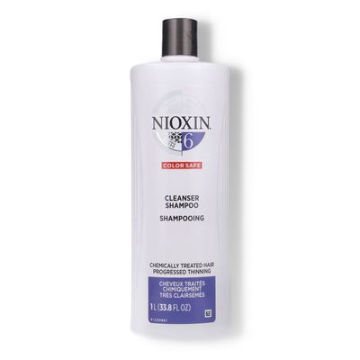 Nioxin System 6 Cleanser Shampoo 1000ml | Cosmetize UK