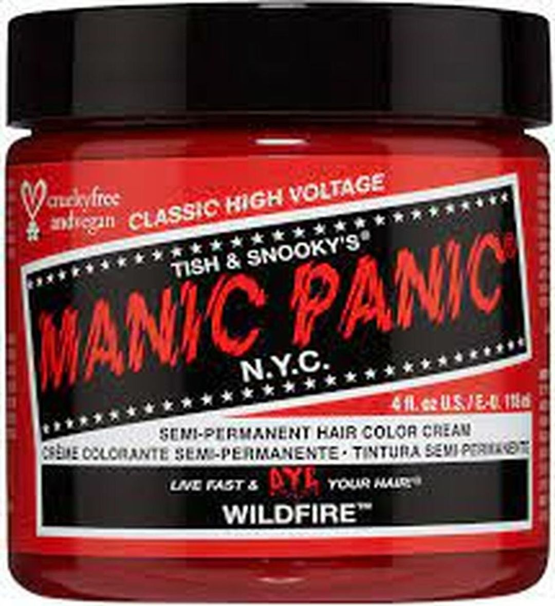 Manic Panic High Voltage Wildfire Semi-Permanent Hair Color | Cosmetize UK