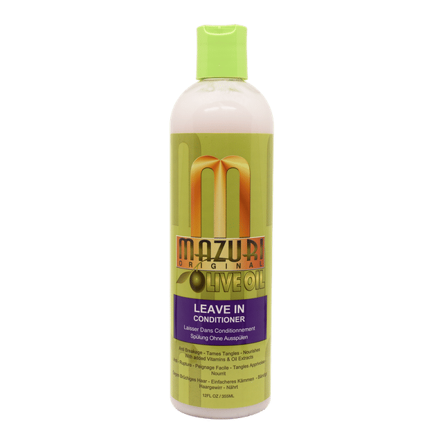 Mazuri Olive Oil Leave In Conditioner 355ml | Cosmetize UK