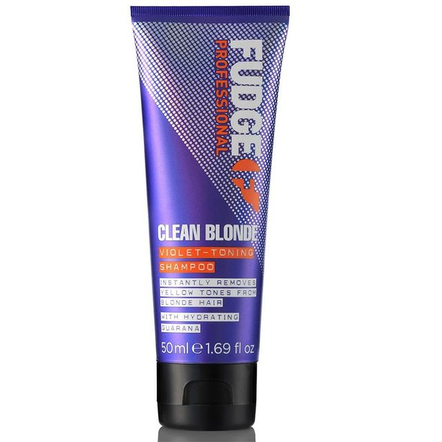 Fudge Clean Blonde Violet Toning Shampoo 50ml | Cosmetize UK