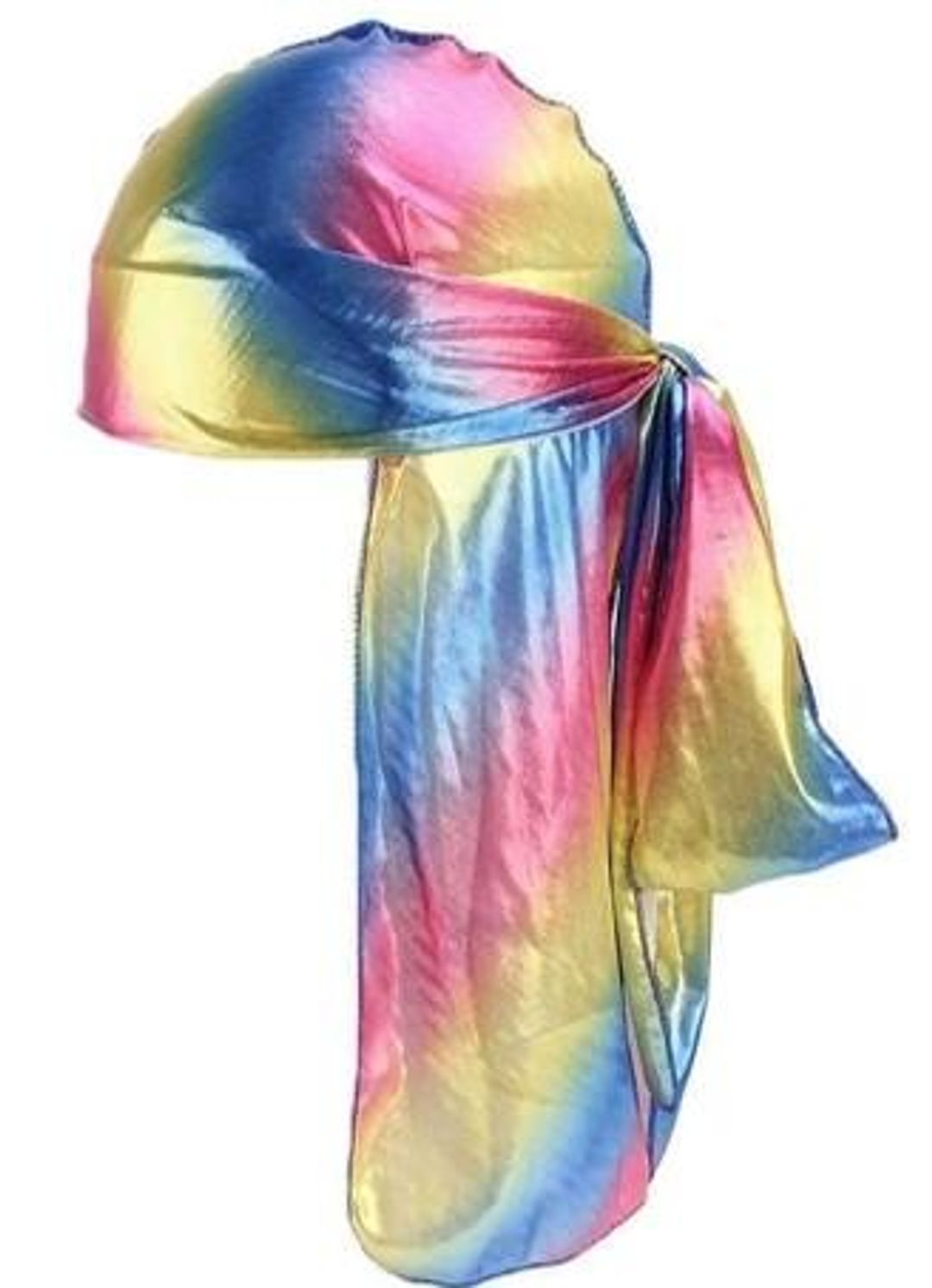 Magic Collection Deep Wave Silky Metallic Durag Rainbow - 4802RAI ...